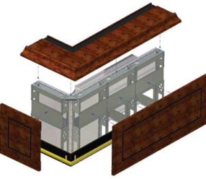 Die Wall Construction and Options for Your Home Bar