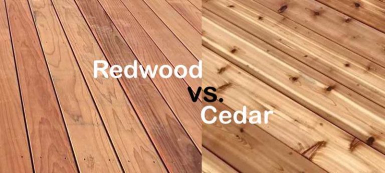 Redwood vs. Cedar: Which One Should I Use?